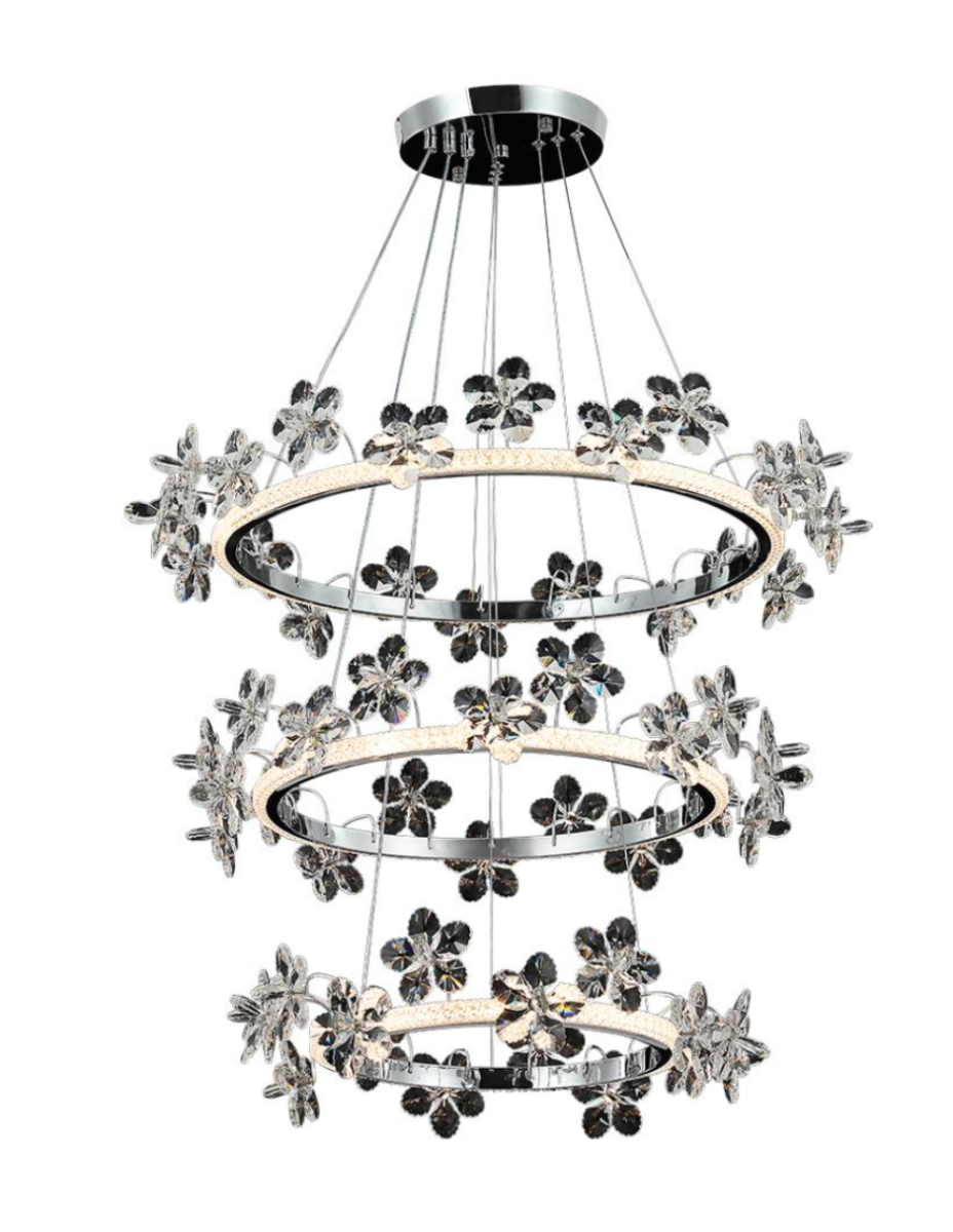 Candil Flor Imperial 3 Luces