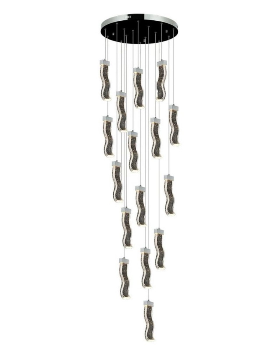 Candil Aura Vertical 16 Luces